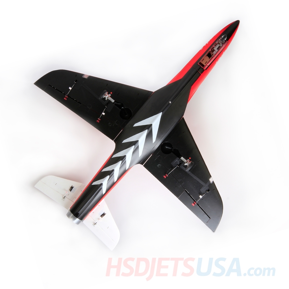 HSDJETSUSA. HSDJETS Super Viper Foam Turbine Red Colors PNP
