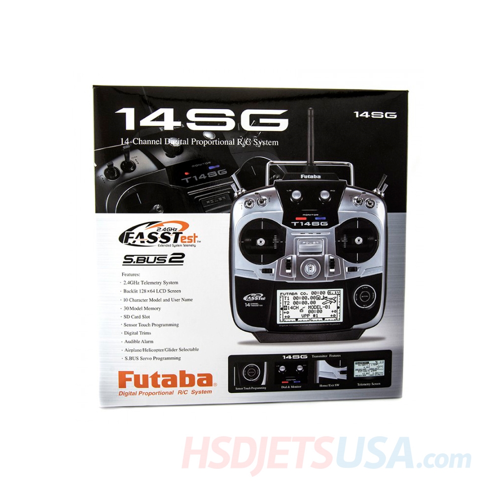 HSDJETSUSA. FUTABA 14SG Transmitter–14-Channel Digital Proportional RC ...