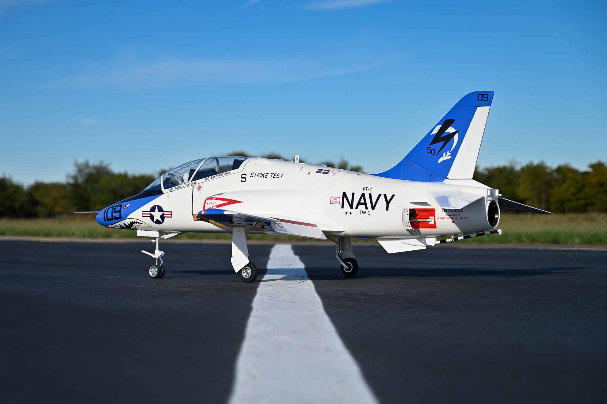HSDJETSUSA. HSDJETS HT-45 Foam Turbine Blue Navy Colors PNP ON SALE!